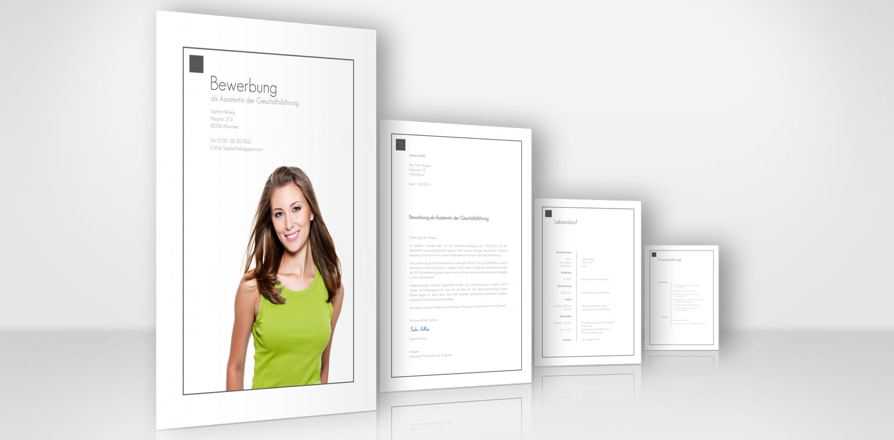 Der Lebenslauf tabellarisch